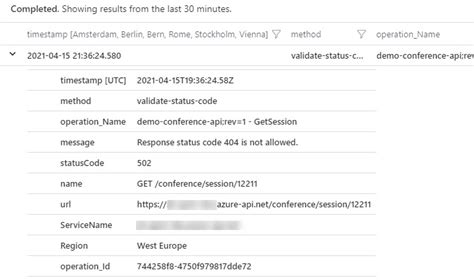 Azure API Management Validation Crumbs On The Integration Table