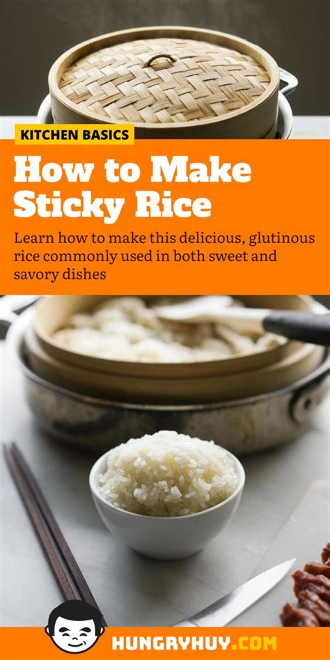 How To Make Sticky Rice Easy And Foolproof Method Hungry Huy