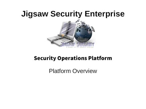 Ppt Security Operations Platform Dokumentips