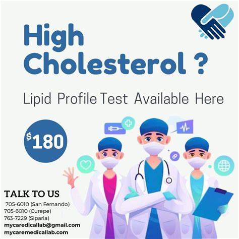 Medicallab Lipidprofile Cholesterol Bloodtest Homevisit My Care