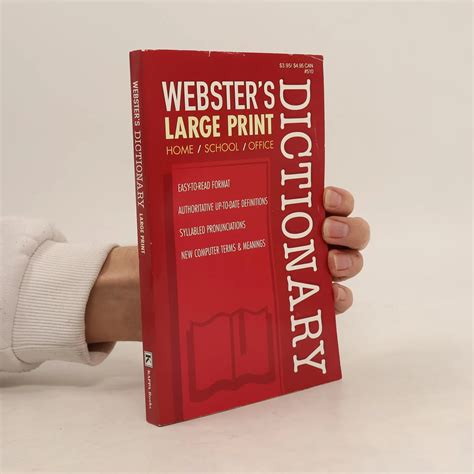 Websters Large Print Dictionary Kolektív Autorov Bookbot Sk