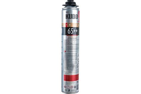 Монтажная пена KUDO TREND 65++ полиуретановая зимняя 1000 мл KUPT10W65 ...