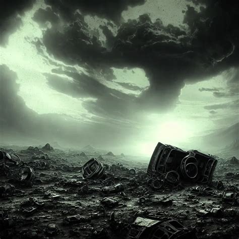 Surreal Mysterious Abandoned Ribbed Broken Old Crt Stable Diffusion
