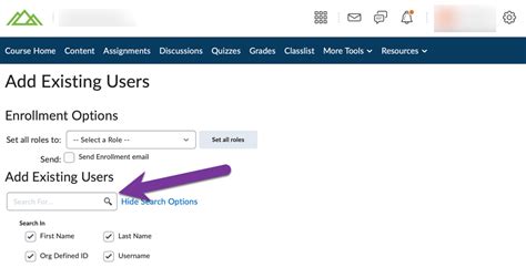 Enroll Others In A Course Shell Ppsc Elearning Knowledge Base And Support