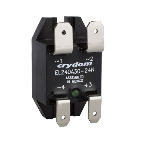 El Series Ac Output Panel Mount Ssr El240a30r 12n Sensata Technologies