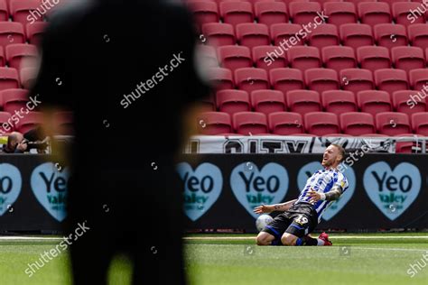 Connor Wickham Sheffield Wednesday Celebrates Scoring Editorial Stock