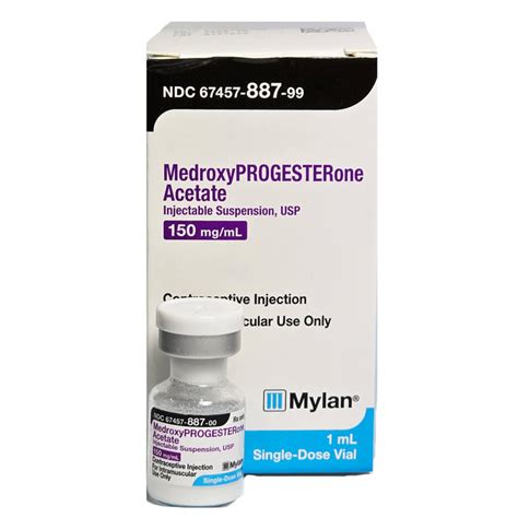 Medroxyprogesterone Acetate Injection By Mylan Institutional