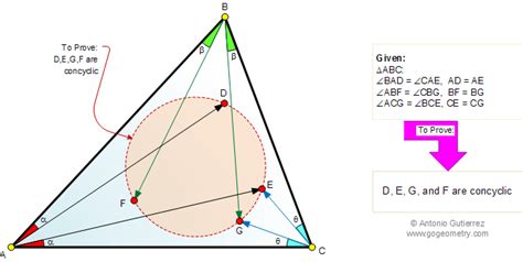 Educational Software Geometry Problem 565 Triangle Isogonal Lines