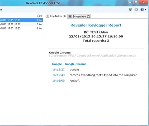 Keylogger Revealer Removal