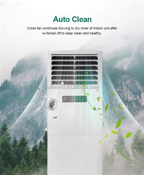Gree R32 R410a Floor Standing Air Conditioners Inverter Heating Cooling