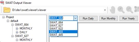 Swat Output Viewer A Tool To Quickly View And Analyze Outputs From A
