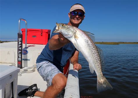Capt Jimmy Nelson Trout Is Whats For Dinner Caught On A Jig With