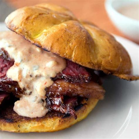 Corned Beef With Bourbon Molasses Glaze Punchfork
