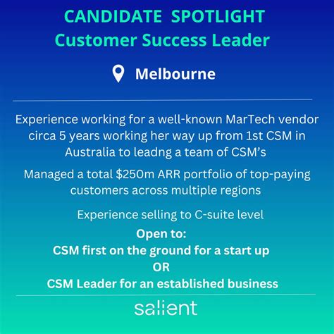 Adam Oshea On Linkedin Candidate Customersuccess Opentowork Melbourne