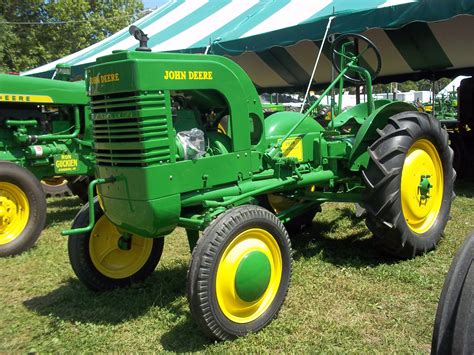 John Deere Tractor Backhoe