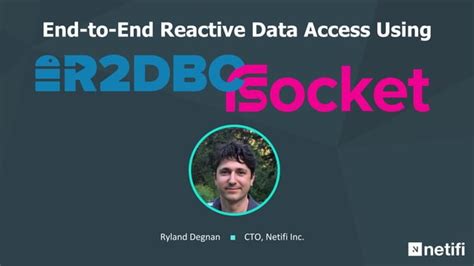 End To End Reactive Data Access Using R2dbc With Rsocket And Proteus Ppt