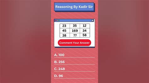 Reasoning Question Shorts Reasoning Reasoningtricks