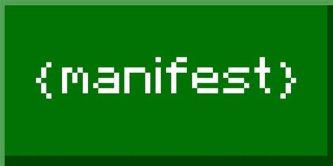 Manifest Maker Auto Mcmeta Tool