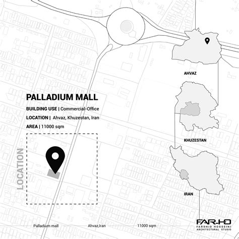 پروژه پاساژ پالادیوم مال هلدینگ Farho Architectural Studio