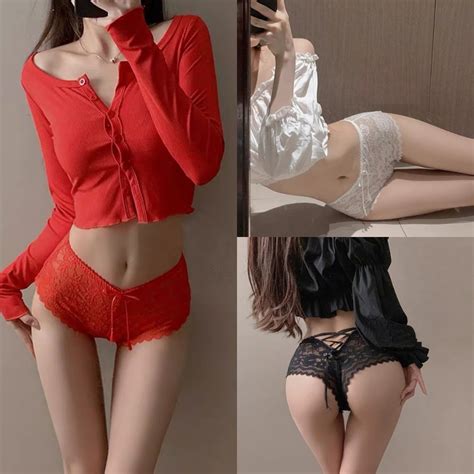 Jual Cd Transparan Celana Dalam Wanita Sexy Low Waist Tali Pakaian