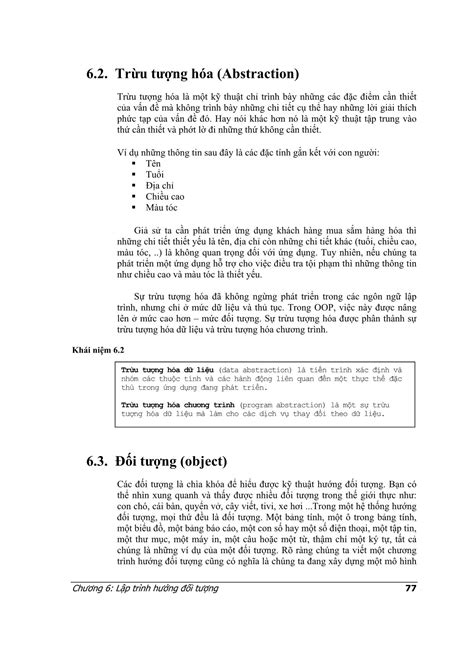 Lập trình C Chương Lập trình hướng đối tượng TaiLieuHay vn