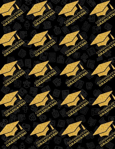 Graduation Wrapping Paper Lesson Tutor