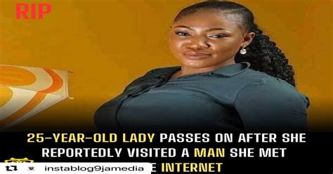 25 Year Old Lady Passes On After She Reportedly Visited A Man She Met