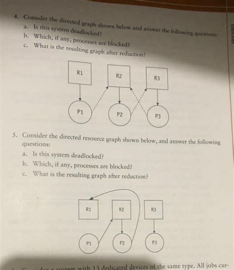 Solved 4 Consider The Directed Graph Shown Below And Answer