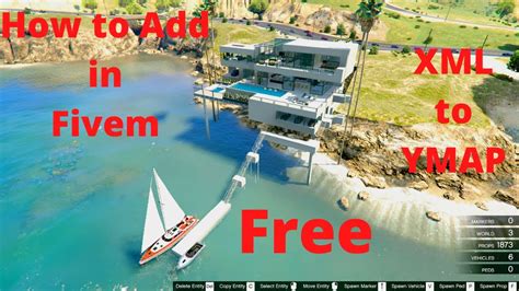 How To Convert Xml To Ymap Beach Villa Free For Fivem Mansion Free For Fivem Free Mlo