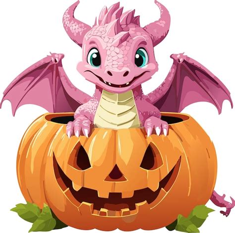Cute Pink Dragon Premium Ai Generated Vector