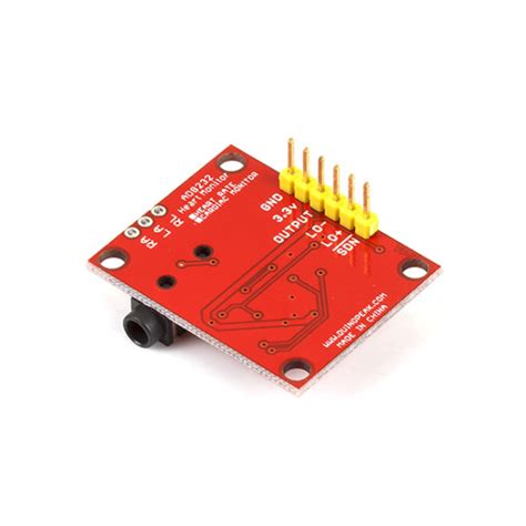 Ecg Sensor With Ecg Cable And Electrodes Ad8232