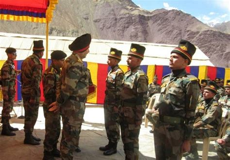 Northern Army Commander Visits Forward Areas Along Lac In Ladakh