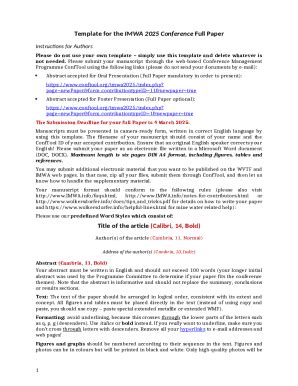 Using ACM Word Template Video Tutorial Doc Template PdfFiller