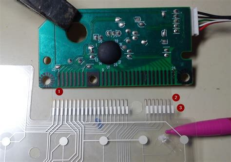 Pins Soldering On Keyboard Controller Circuit Board Electrical