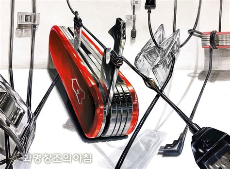 화명창조의아침 화명창아 합격작 기초디자인 앰플병기초디자인 동서대학교 동서대재현작 합격작 재현작 투명집게 충전기 다용도칼 Golf clubs