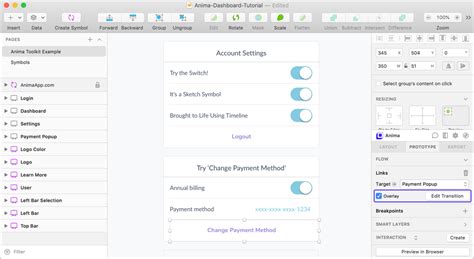 How To Create A High Fidelity Prototype With Sketch By Anima Apps