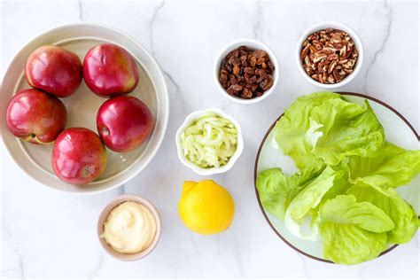 Apple Salad With Pecans And Raisins Recipe