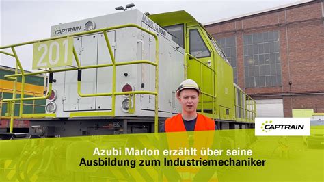 Captrain Azubi Marlon erzählt über seine Ausbildung zum