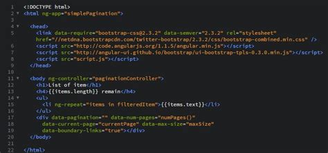 Simple Pagination Using Angular Js And Bootstrap
