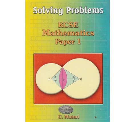 Solving Problems Kcse Mathematics Paper 1 Shopier Ring
