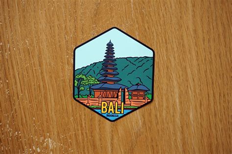 Bali Indonesia Vinyl Sticker Decal Scrapbook Waterbottle Luggage
