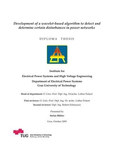 Development Of A Wavelet Based Algorithm To Detect And Determine