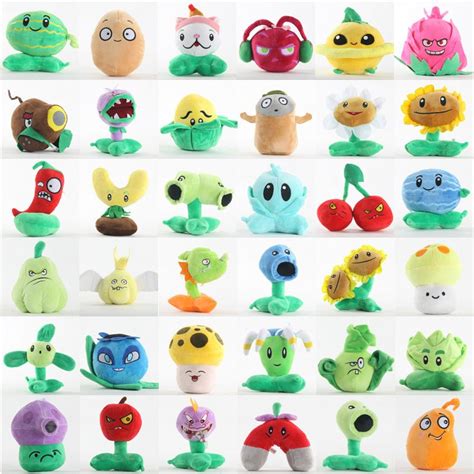2021 Plants Vs Zombies Plush Toys 13 20cm Plants Vs Zombies Pvz Plants