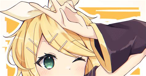 Kagamine Rin Vocaloid Vocaloid リンちゃん Pixiv