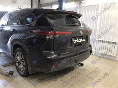 Фаркоп Galia для Toyota Highlander 2021-2024 (Артикул: T077A), в России