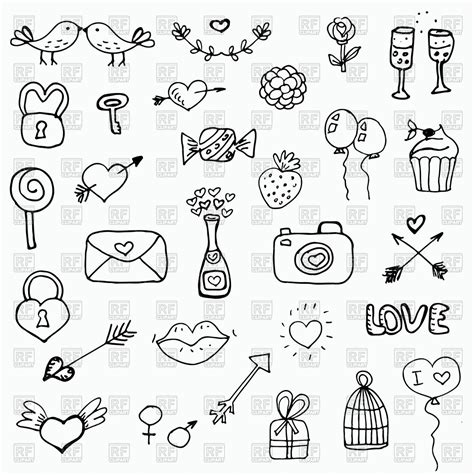 Doodle Icons Vector At Collection Of Doodle Icons