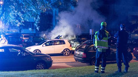 Flera Bilar Skadades I Brand Nkpg News