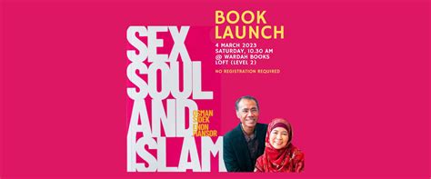 Book Launch Sex Soul And Islam — Wardah Books