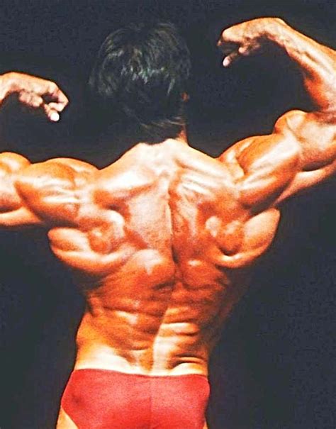 Frank Zane Back Pose