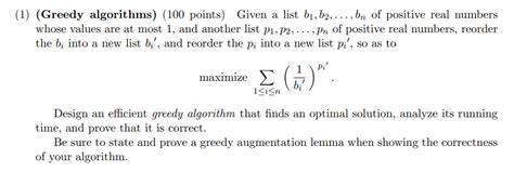 Solved In General When Asked To Design An Algorithm You